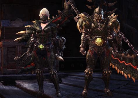 Deviljho Layered Armor For Male And Female At Monster Hunter World