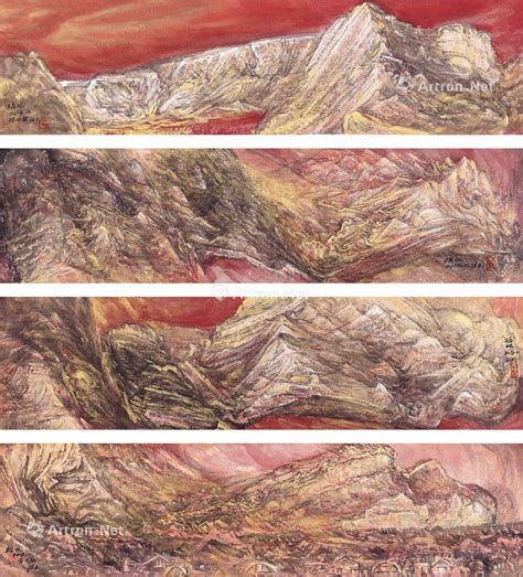 张培林 红色系列组画 （四幅）2016年秋季艺术品拍卖会山西晋德拍品价格图片拍卖专场拍卖会预展拍卖会结果卓克拍卖频道