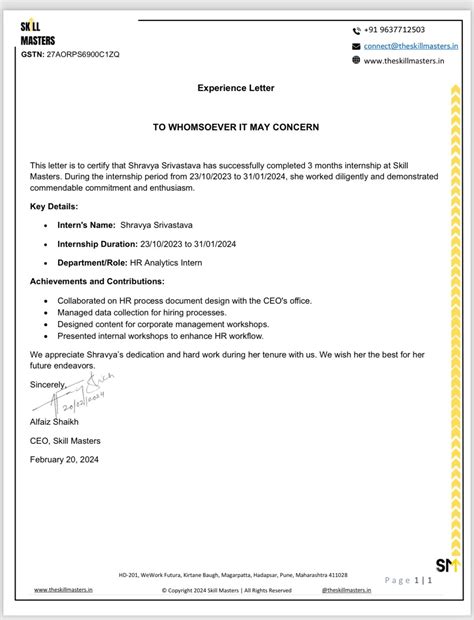 Internship Hranalytics Skillmasters Professionalgrowth Venture