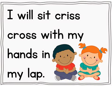 Criss Cross Sit Position For Classroom Behavior And Focus 3101829