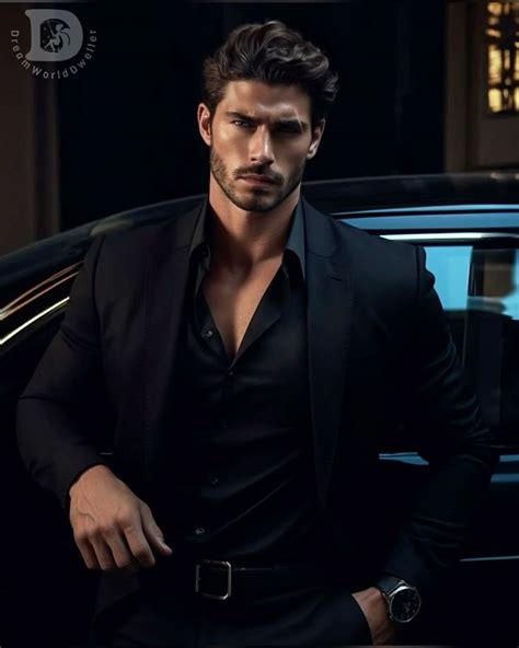 Rhys Larsen Estilos De Cabelo Para Homens Personagens De Livros Homens Góticos