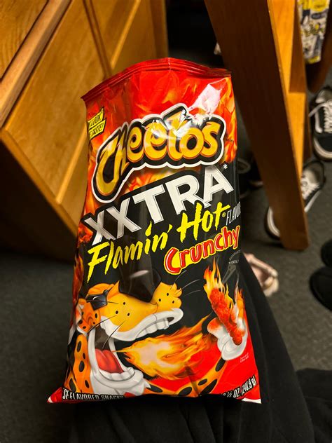 Hot Cheetos Xxtra Hot Cheetos Xxtra Flamin Hot And Tangy Chili Fusion