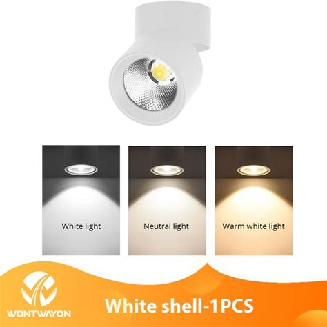 Led Downlight 220v Spotlight 7w 10w 15w Ceiling Foldable Spotlight Bed
