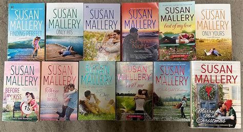 Susan Mallery Fools Gold Romance Novel Series Collection 12 Book Set