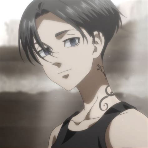 Manjiro Sano Mikey Black Hair