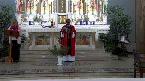 Father Arul Anthony Wanted To Begin Holy Week With His Parishioners From St James St John And