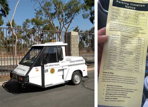 Sandiegoville Sdpd Issues Warning About Fraudulent Parking Tickets In