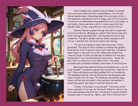 A Crafty Concoction Mismagius Magical Futa Tf By Ghostwriternyarla On