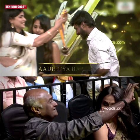 இதான் சார் அப்பா பாசம்🥺 ️ மகன் விருது வாங்க Ms Baskar நெகிழ்ந்த தருணம்