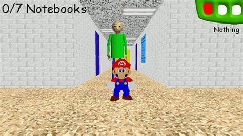 Super Mario 64 In Baldis Basics Mod For Baldis Basics Baldi Mods