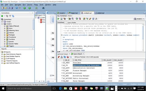 Oracle Problem With Procedure In Plsql Database Administrators