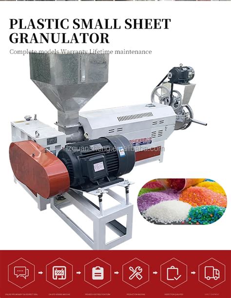 Pp Pe Pa Eva Ps Single Screw Pelletizing Extruder Pelletizer Line