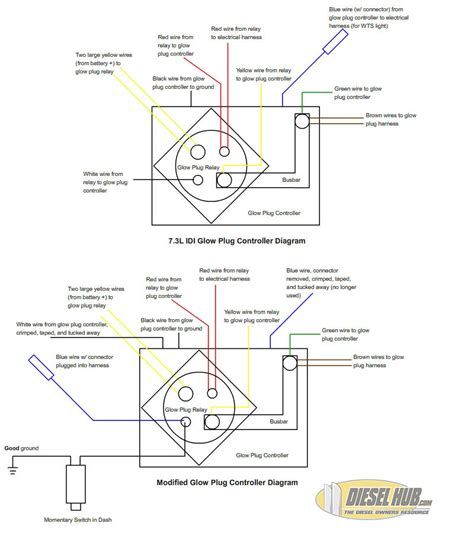 Glow Plug Timer Circuit Diagram