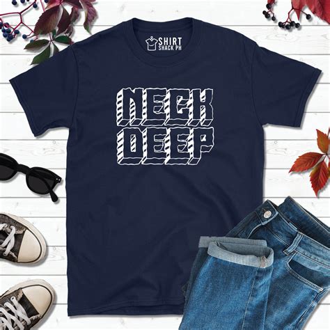 Neck Deep Classic Logo Shirt Shopee Philippines