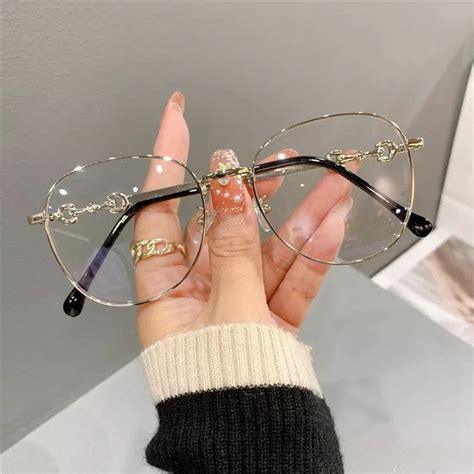 𝚍 𝚛 𝚎 𝚊 𝚖 𝚐 𝚕 𝚘 Classy Glasses Cute Glasses Frames Metal Frame Glasses