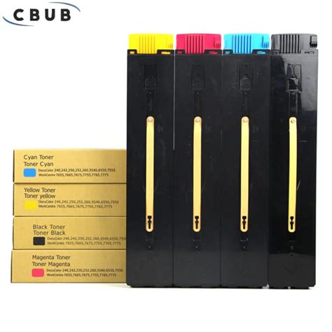 Cartucho De Tóner De Color Para Centro De Trabajo Xerox Dc240