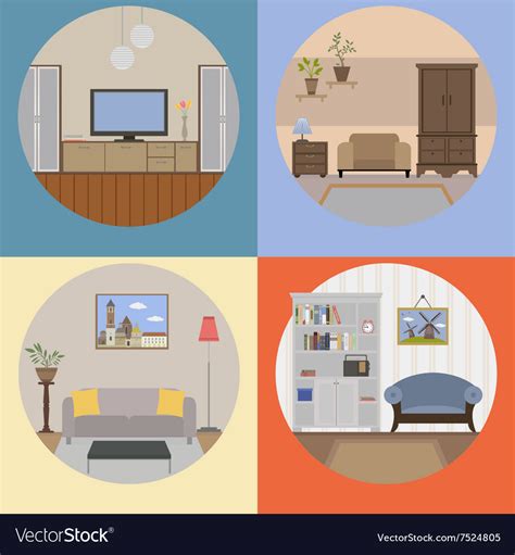 Room Royalty Free Vector Image Vectorstock