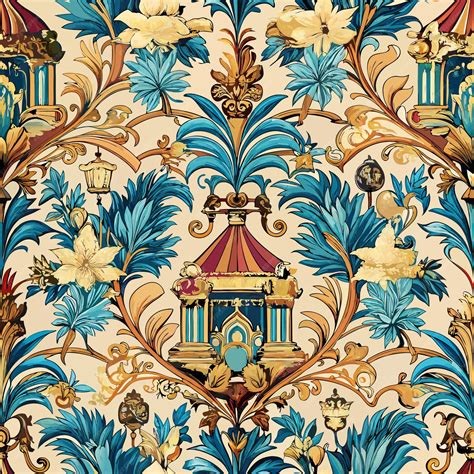 Luxury Pattern Vector Illustration Premium Ai Generated Vector