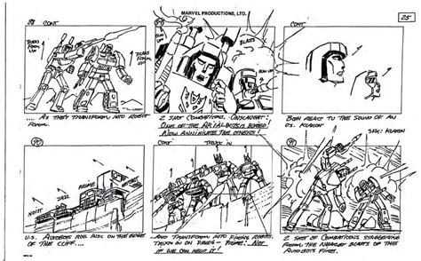 Aerial Assault Marks The 8th G1 Storyboard Set Now Online Link In