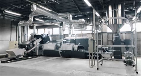 Installation Of Pelletizing System In Japan For Pp Fiber