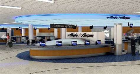 Alaska Airlines Airport Of The Future Future Travel Experience