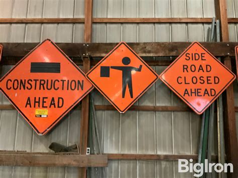 Construction Traffic Signs Construction Bigiron