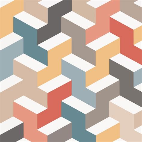 Premium Vector Modern Geometric Pattern