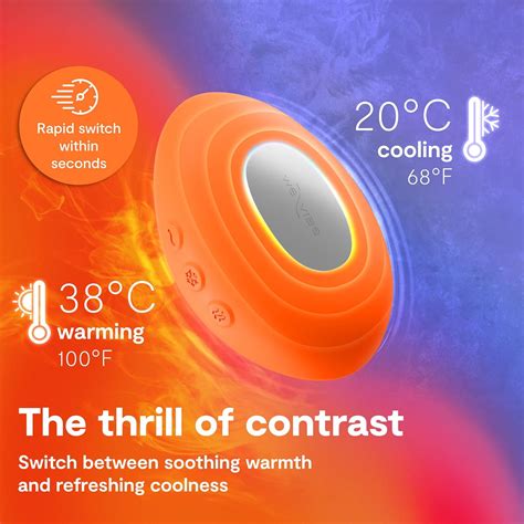 We Vibe Temp Lay On Vibrator User Manual