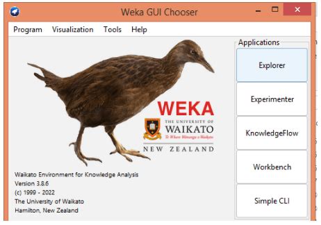 Weka Data Mining Collection Of Different Machine Learning Algorithms