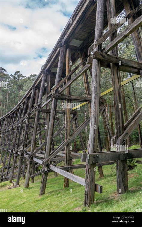 Wood Railroad Trestles