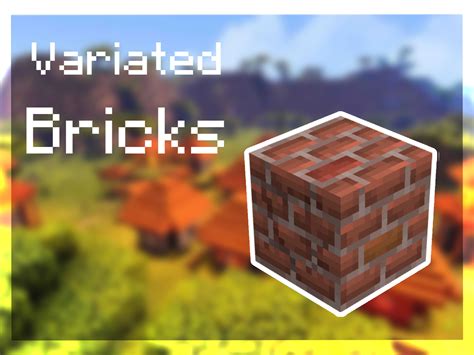 Variated Bricks Bedrock Discontinued Minecraft Texture Pack