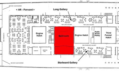 Regency Ballroom Seating Map
