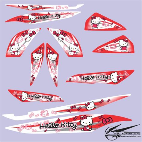 Jual Sticker Mio J Striping Hello Kitty Shopee Indonesia