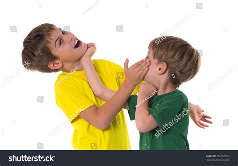 Brothers Fighting My Brother Two Angry Brothers Fighting Eachother