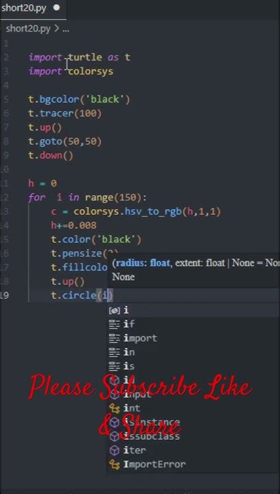 Python Turtle 1 Coding Shortsreelspython Codingfun Patterns