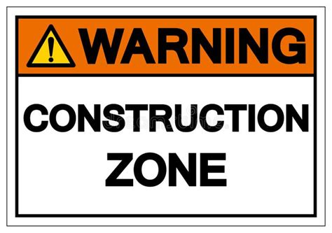 Construction Zone Background Stock Illustrations 10473 Construction