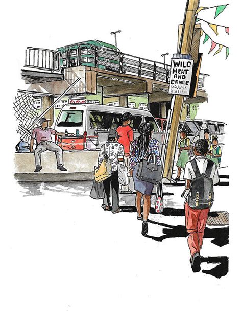 Drawings From Grenada — Elizabeth Lander