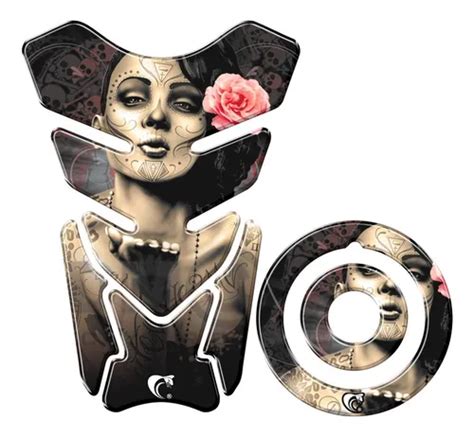 Adesivo Tanque E Bocal Fazer Caveira Mexicana Ano 20002015