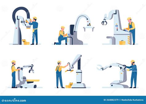 Robotics Experts Make Repairs Conveyor Belt Equipment Maintenance