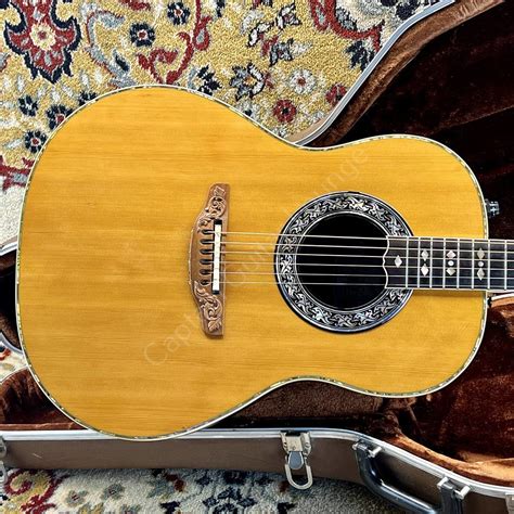 1981 Ovation 1619 Custom Legend Id 3250 Captain Guitar