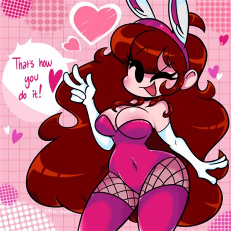 Bunny Suit Girlfriend Friday Night Funkin Know Your Meme