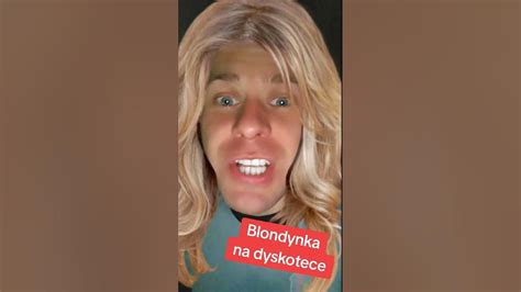 Blondynka Na Dyskotece Blondynka Dyskoteka Disco śmieszne Zabawne