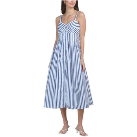 Rachel Zoe Dresses Rachel Zoe Spagetti Strap Striped Maxi Dress