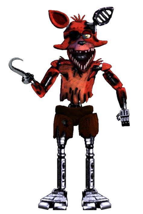 Classic Withered Foxy By Bonzieditor On Deviantart
