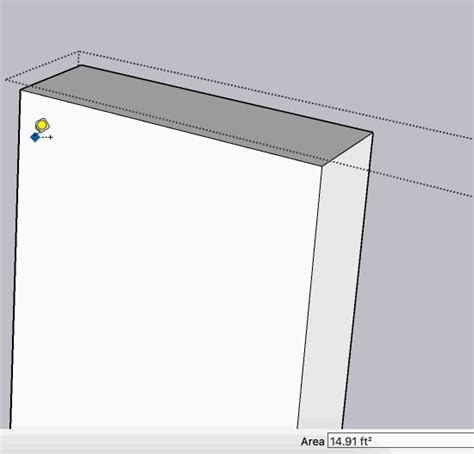 Push Pull Dimension It Does Not Measure What I Push Pull It To Pro SketchUp Community