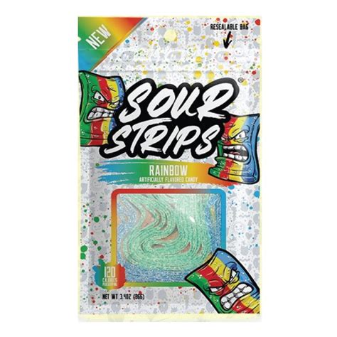 Sour Belt Strips Zweet Sour Belts 10 Oz Tub All City Candy