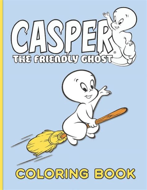Casper The Ghost Coloring Pages Casper The Friendly Ghost Harvey