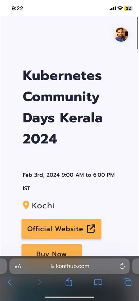 Lokesh Balaji On Linkedin I Am Attending Kubernetes Community Day Kerala On 3rd Feb Anyone Wanna