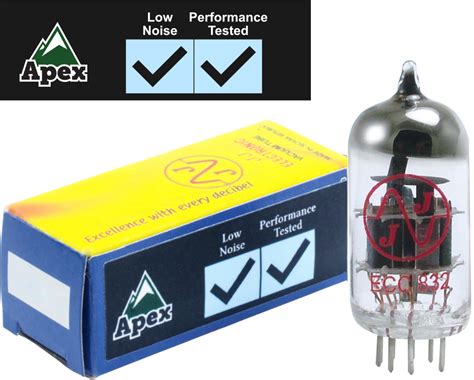 12dw7 Ecc832 Jj Electronics Apex Performance Vacuum Tube Antique Electronic Supply
