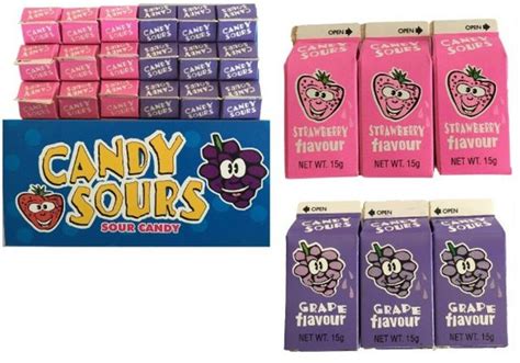 Candy Sours 36 X 15g Confectionery World